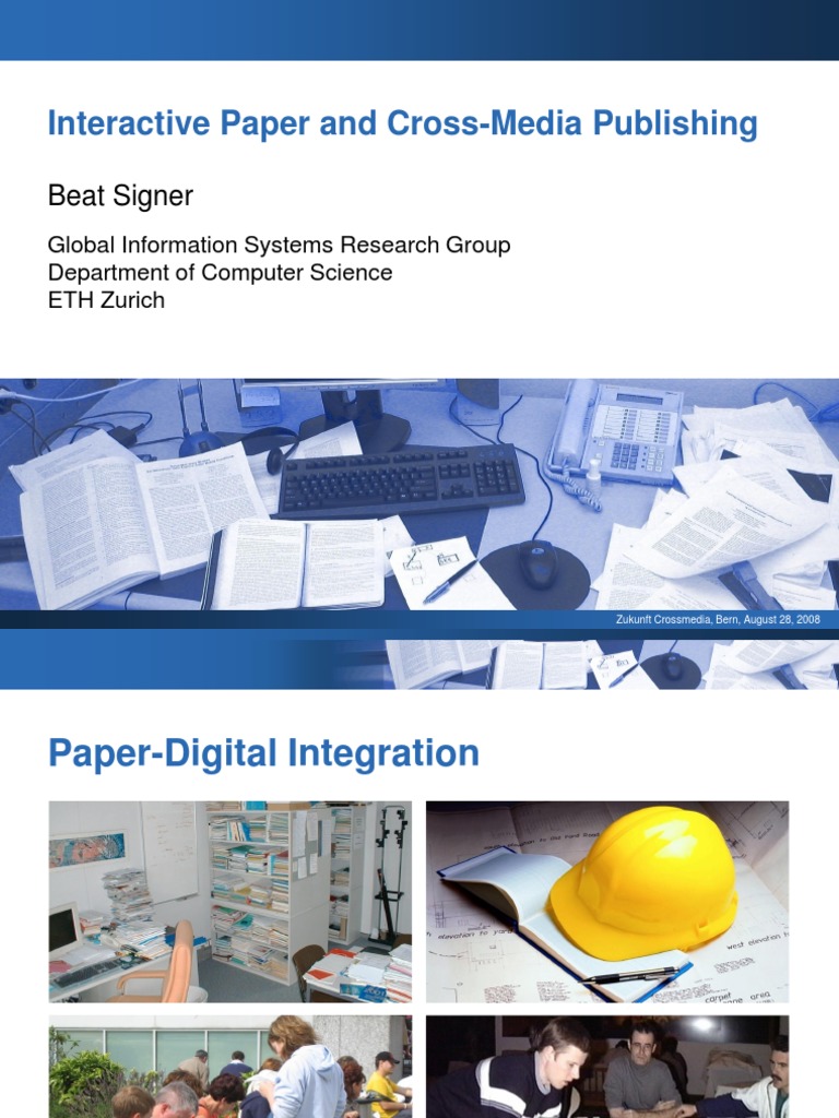 Interactive Paper and Cross-Media Publishing | Download Free PDF ...