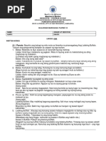 Filipino 9 Performance Task | PDF