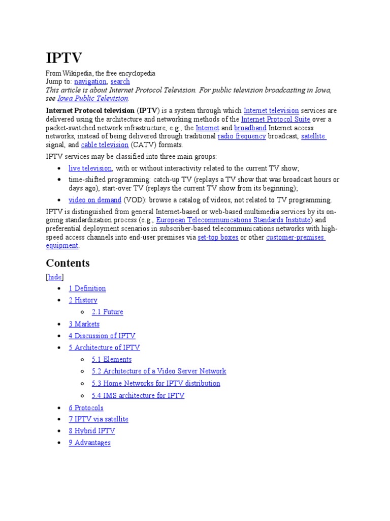 Iowa Public Television | PDF | Iptv | Set Top Box