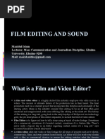Understanding Technical Codes in Media | PDF | Camera