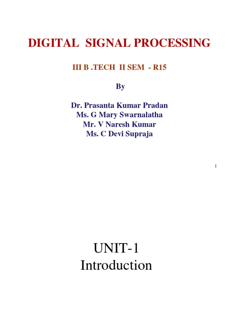 Iare DSP | PDF | Analog To Digital Converter | Sampling (Signal Processing)