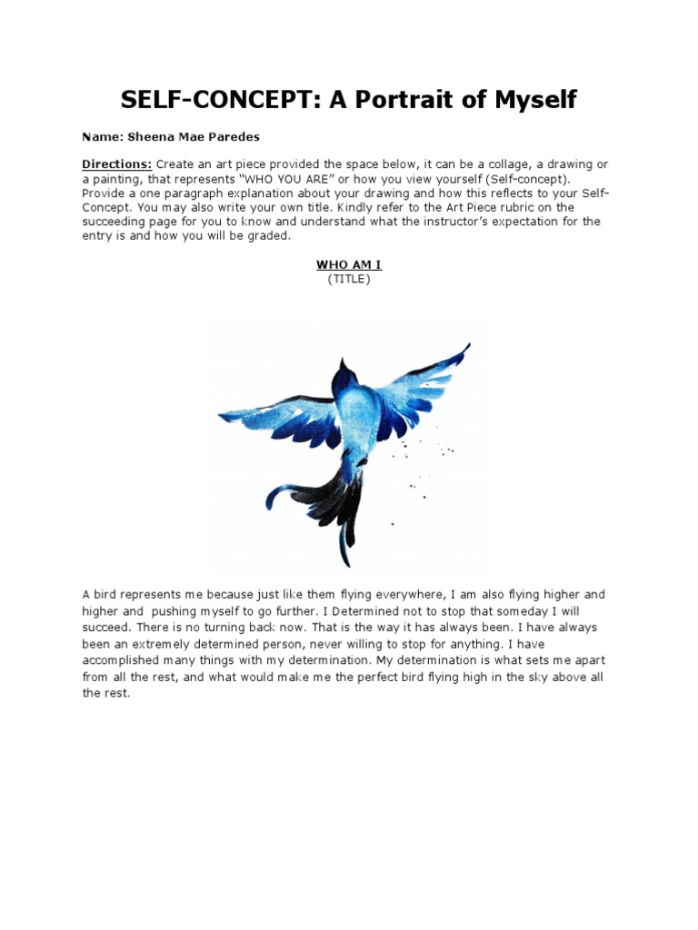 Self-Concept Art Reflection by Sheena Mae | PDF