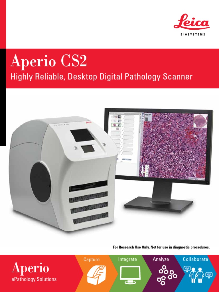 Aperio CS2 Brochure | PDF | Image Scanner | Optics