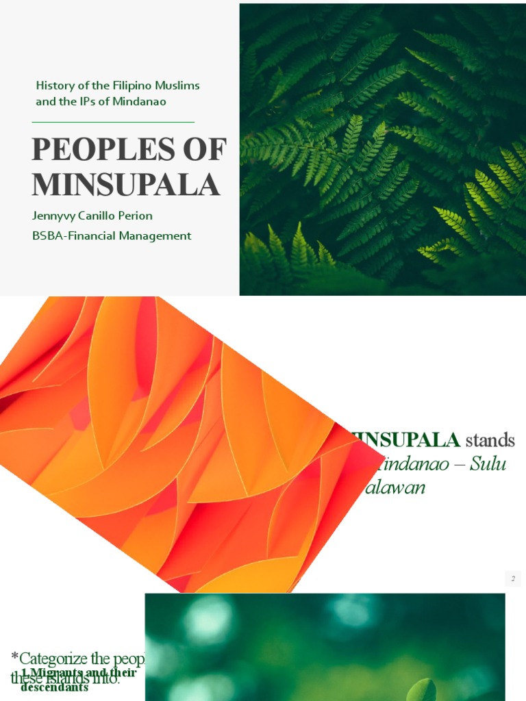 Peoples of Minsupala: History of The Filipino Muslims and The Ips of ...