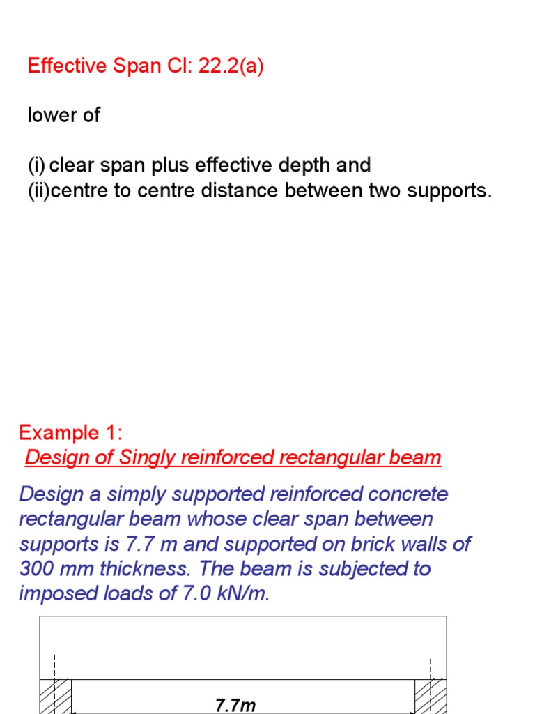 Simply Supported Beam Design Example | PDF | Beam (Structure) | Bending