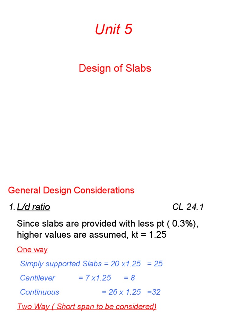 12 Lecture12 - Design - of - Slabs | PDF | Bending | Applied And ...