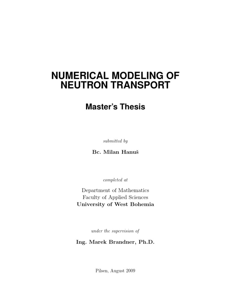 3D Neutron Transport Modeling Techniques | PDF | Nuclear Fuel | Nuclear ...