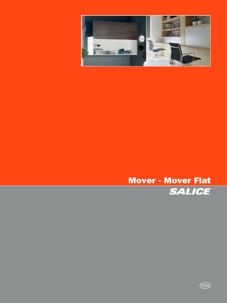 Salice MOVER-MOVERFLAT Eng | PDF | Door | Cabinetry