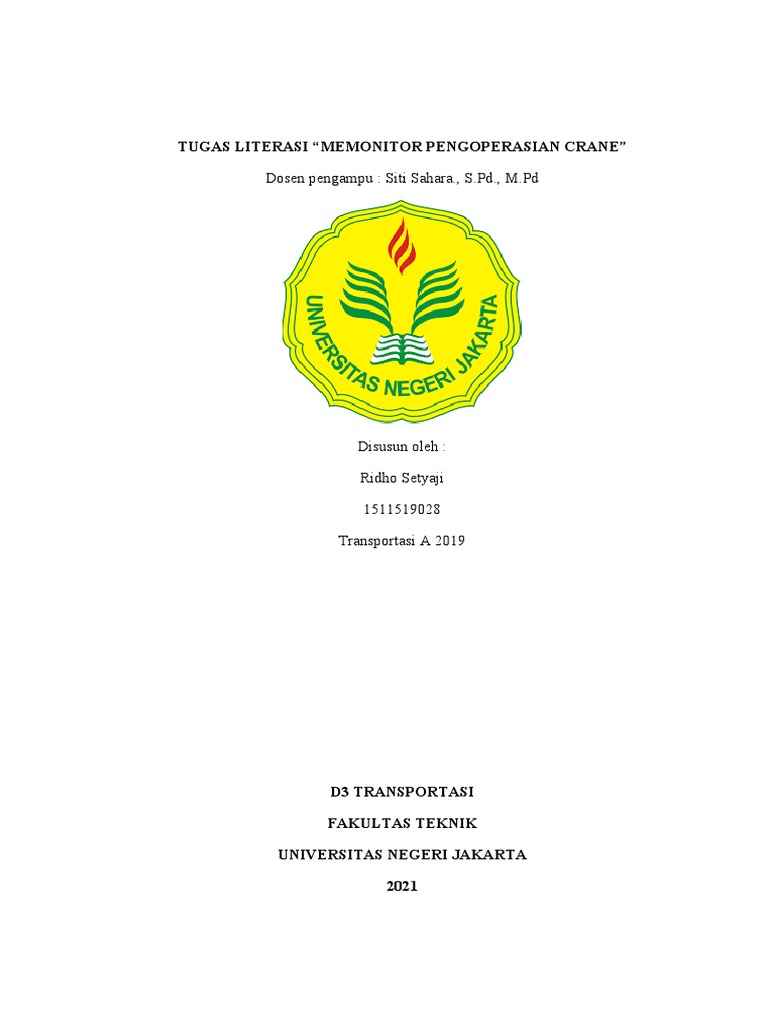 Panduan Operasi Crane | PDF