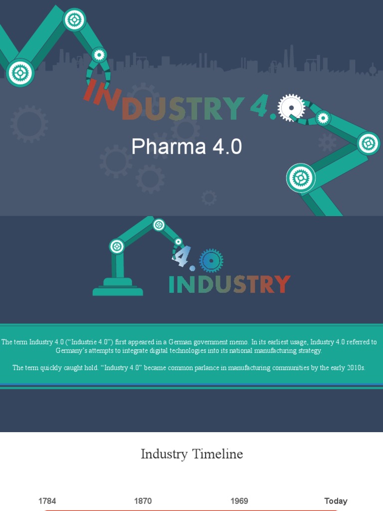 Pharma 4.0 | PDF | Internet Of Things | Automation