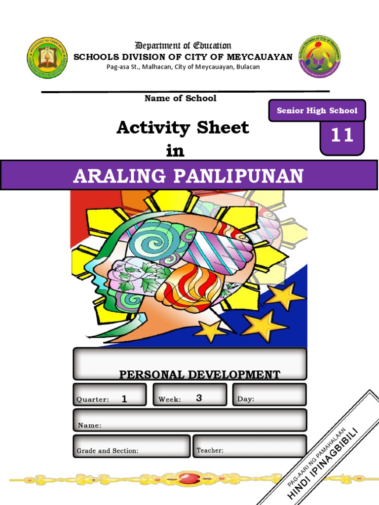 For Printing Week 3 Perdev | PDF | Learning | Adolescence