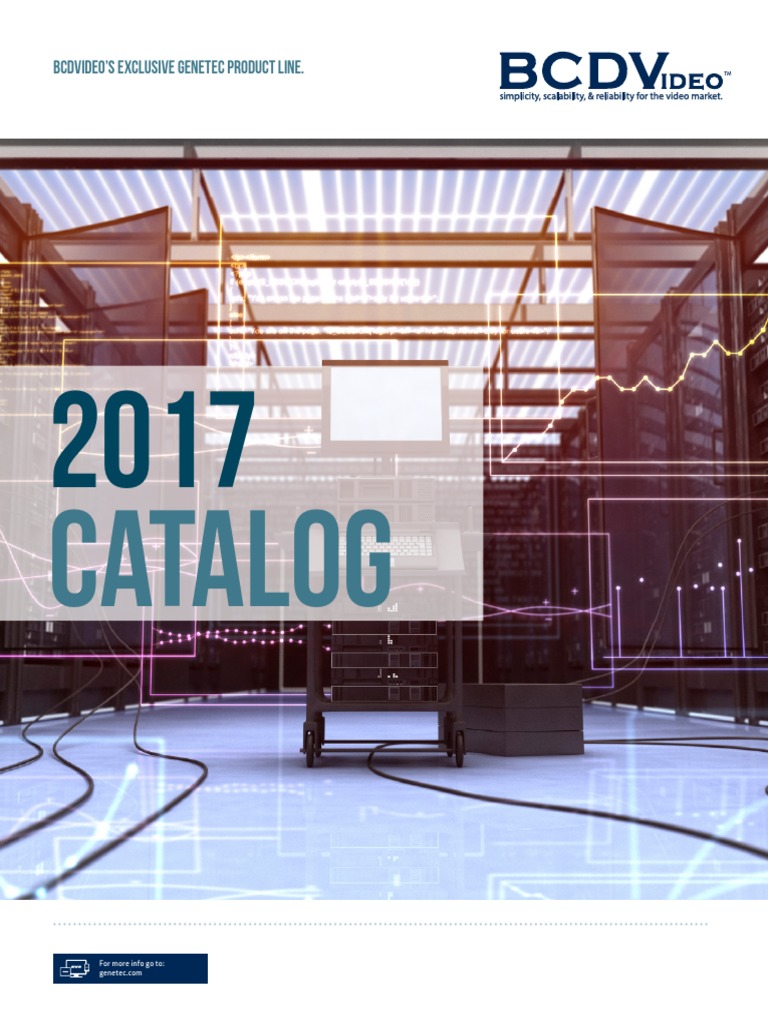 En BCDVideo Genetec Catalog | PDF | Solid State Drive | Computer Data Storage