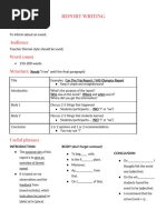 IGCSE Report Writing Guide | PDF | English Language | Human Communication