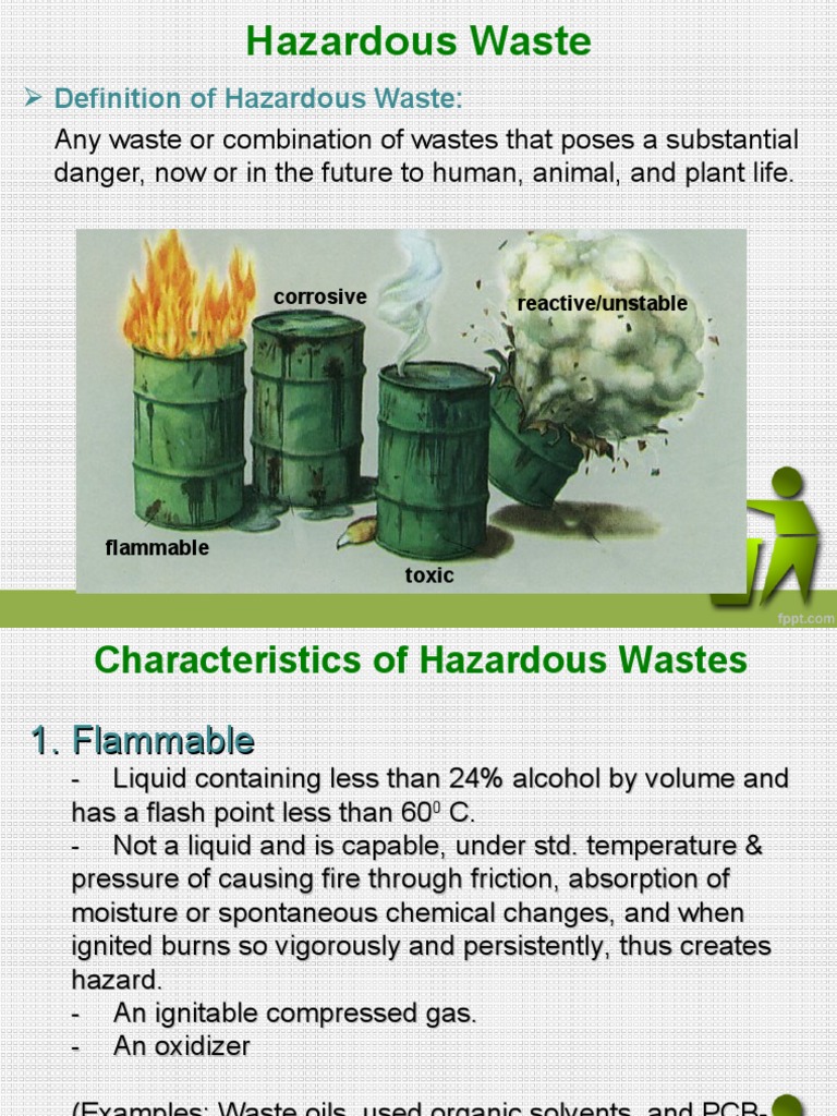 CHAPTER 4 Hazardous Waste | PDF | Hazardous Waste | Corrosion