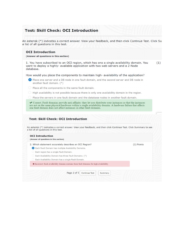 Oracle Cloud Foundation Certification Complete | PDF | Cloud Computing ...