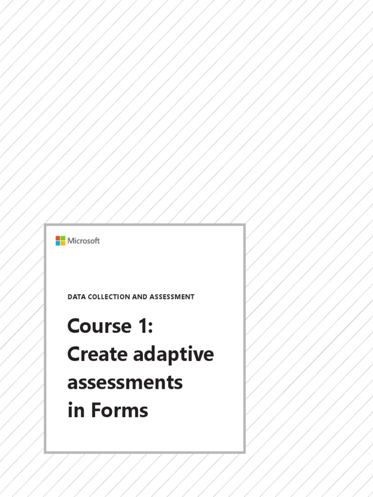 Create Adaptive Assessments in Forms | PDF | Educational Assessment ...