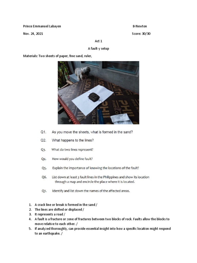 A Fault-Y Setup | PDF