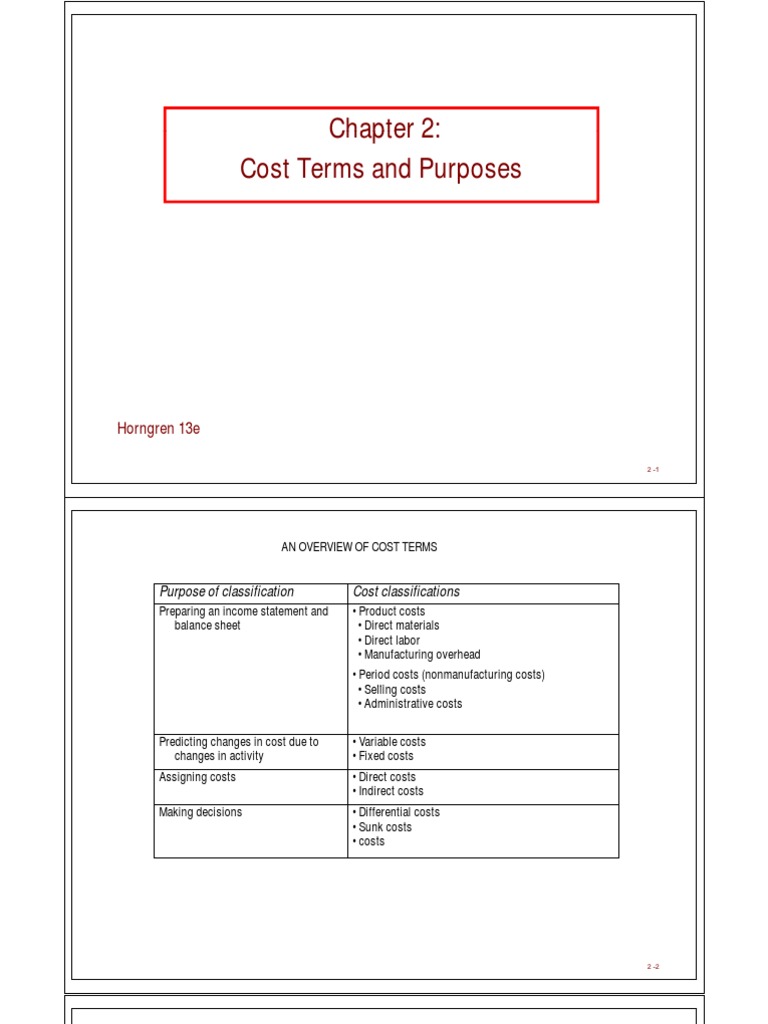 Ch02 In-Class Problems - Solutions | PDF | Production And Manufacturing ...