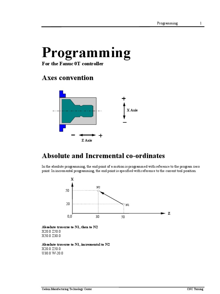 NC Programming | PDF