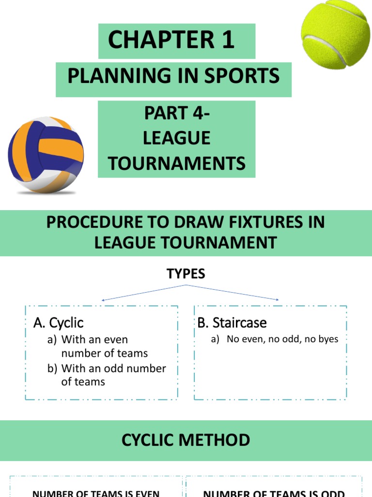 CHAPTER 1 PLanning in Sports PART 1 Lecture-4 | PDF | Leisure ...