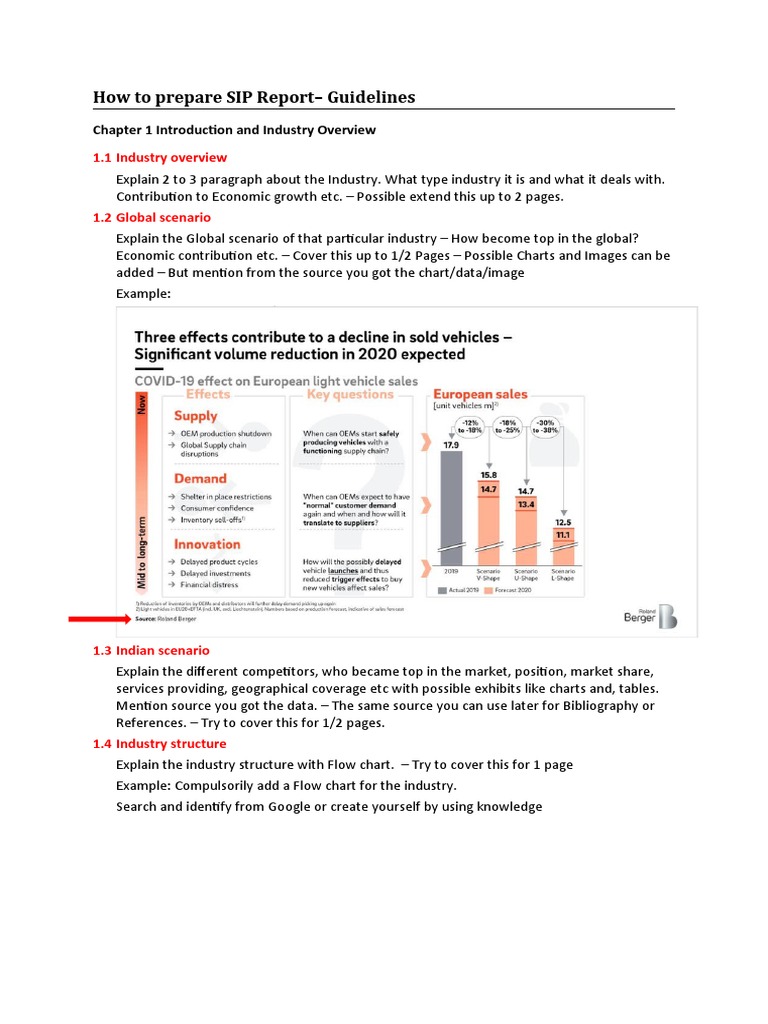 How To Prepare SIP Report | PDF | Investor | Investing
