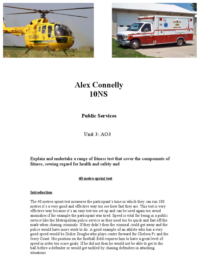 Fitness Tests for Public Services | PDF | Flexibility (Anatomy) | Muscle