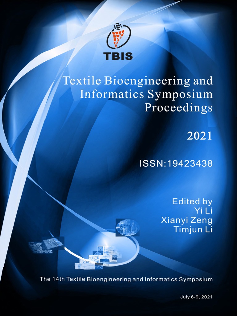 TBIS 2021 Proceeding-14th TBIS-9-17 | PDF | Silk | Sustainability
