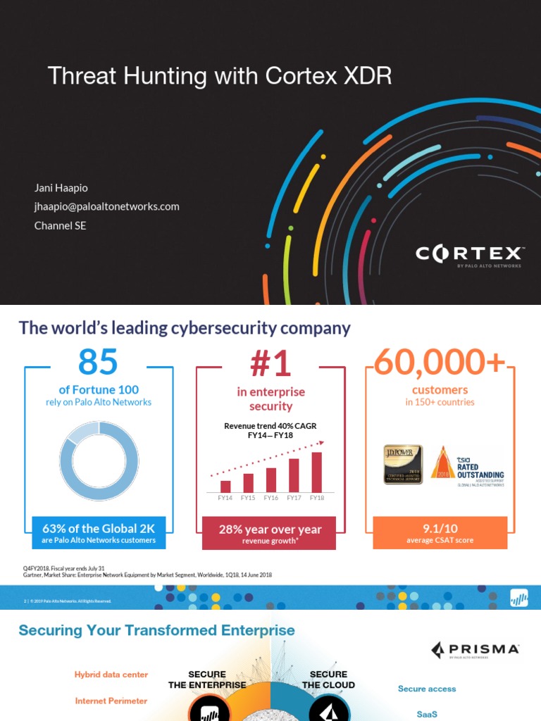 Threat Hunting With Cortex XDR v2 PDF | PDF | Malware | Ransomware