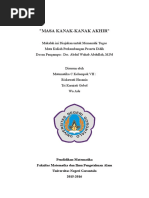 10 Tahap Perkembangan Menurut Hurlock Beserta Penjelasannya | PDF