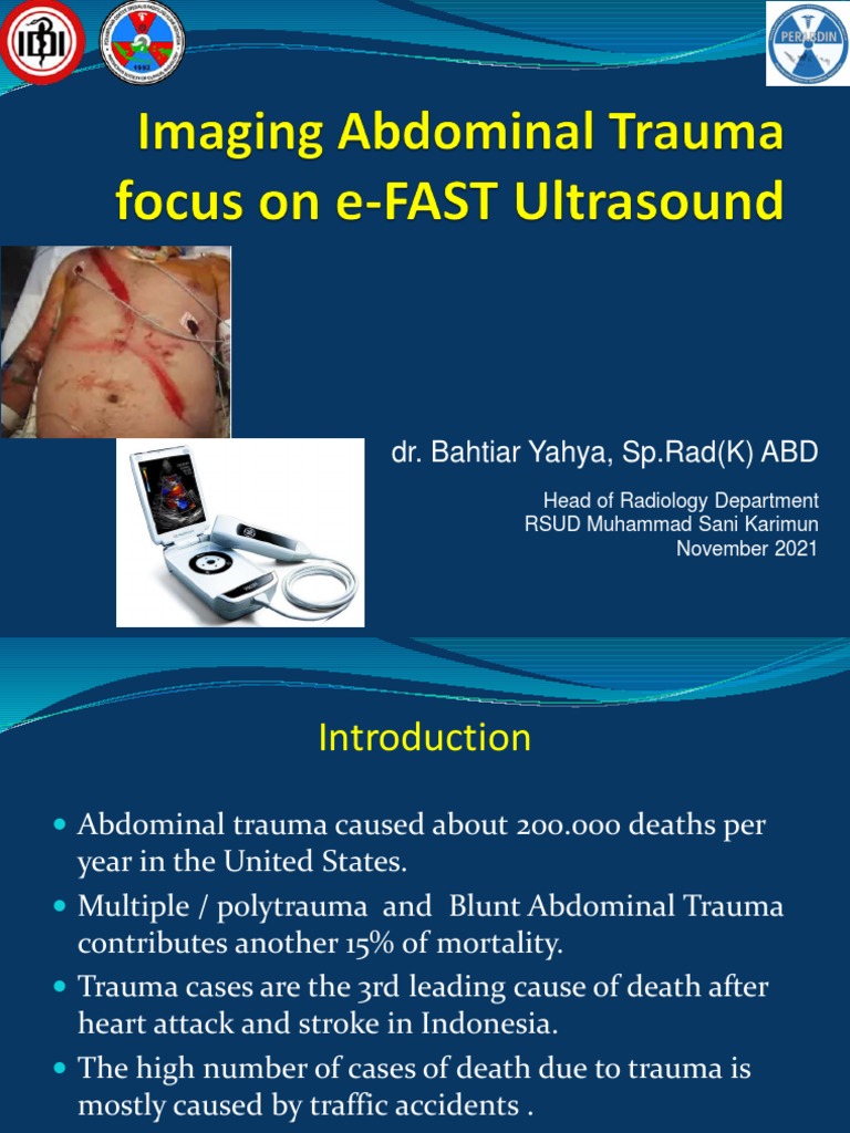 Imaging Abdominal Trauma Focus On FAST Revisi DR - Bahtiar | PDF ...