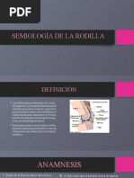 Maniobras para Evaluar la Rodilla | PDF | Rodilla | Anatomía humana