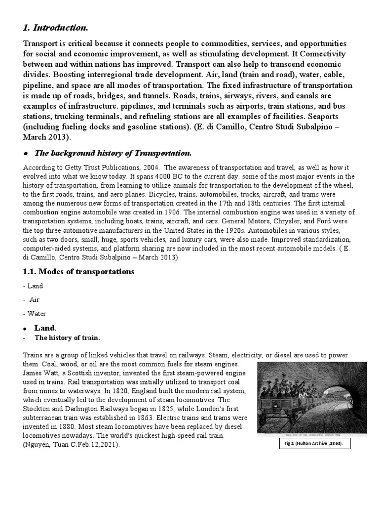 Definition of Transportation | PDF | Transport | Car
