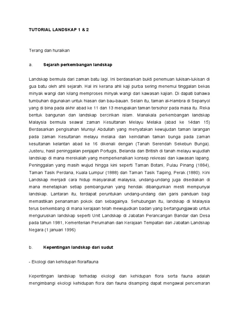 Tutorial 1 & 2 | PDF