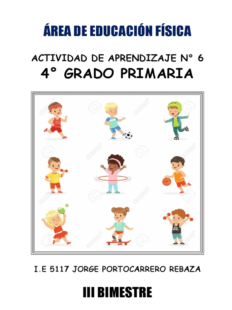 Sesion N 6 CUARTO GRADO PRIMARIA | PDF