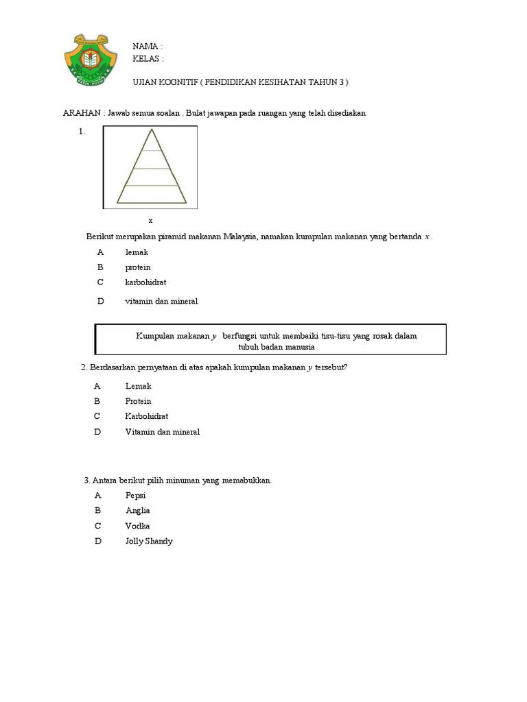 Soalan Objektif | PDF