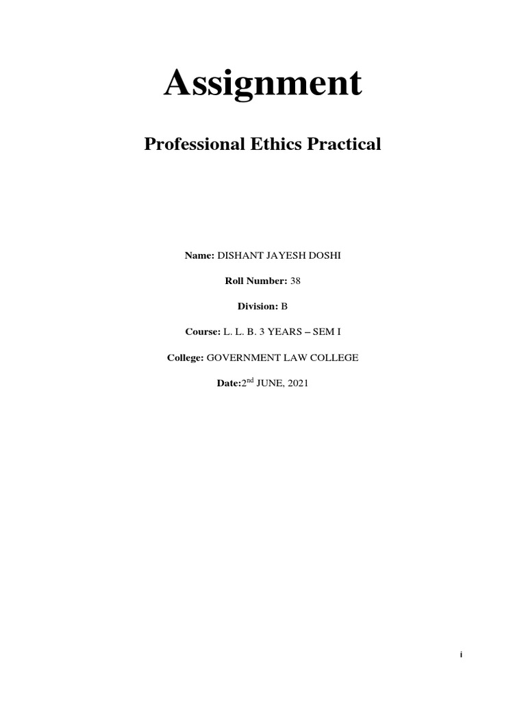 Pe Assignment | PDF | Lawyer | Advocate