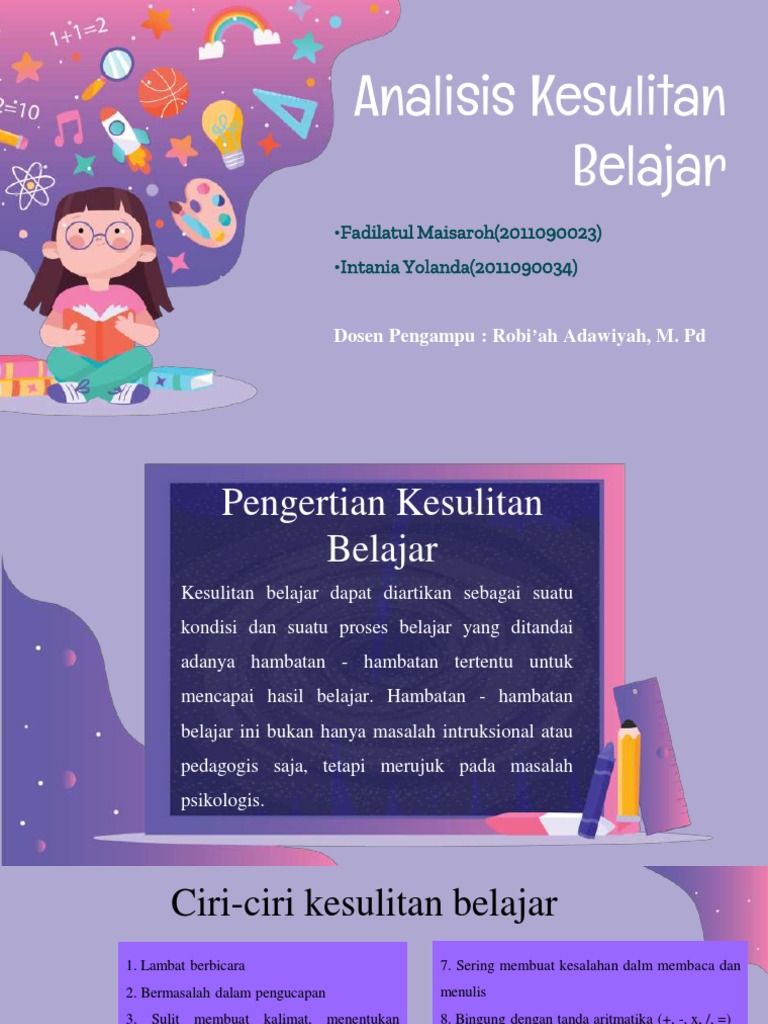 Mengatasi Kesulitan Belajar | PDF | Karier & Perkembangan