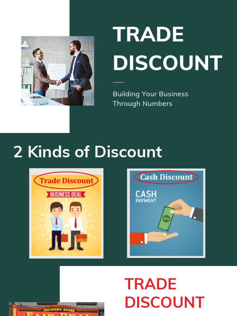 Trade Discount and Trade Discount Series. | PDF | List Price ...