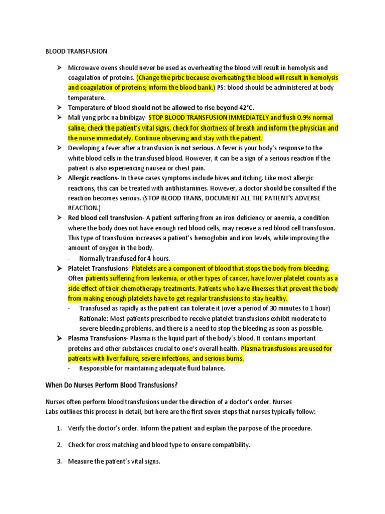 Rationale: Most Patients Prescribed To Receive Platelet Transfusions ...