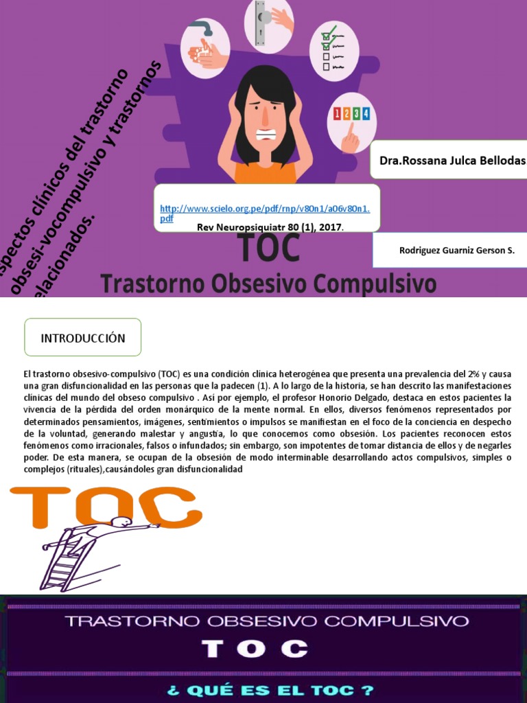 Aspectos Clínicos del TOC y Comorbilidades | PDF | Desorden obsesivo ...