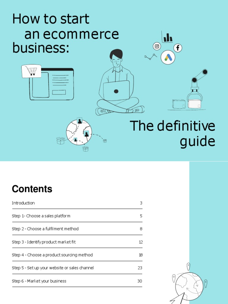 Start Your Ecommerce Business Guide | PDF | E Commerce | Marketing