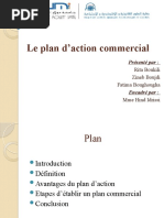 Modèle VIERGE de Plan D'action Commercial | PDF | Commercialisation | Business