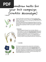 DND Insanity Table | PDF | Insanity | Psychotherapy