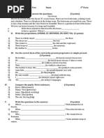AQA Spanish GCSE Role-play Examples | PDF