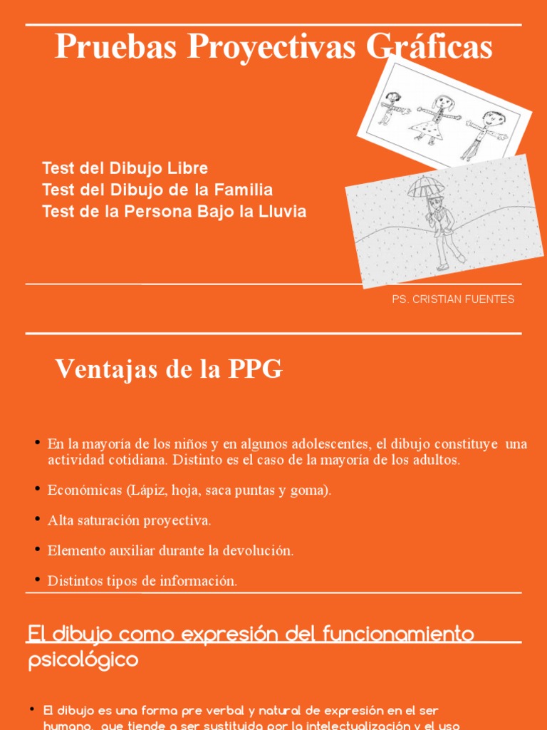 Presentación de Test Graficos | PDF | Dibujo | Campos relacionados con ...