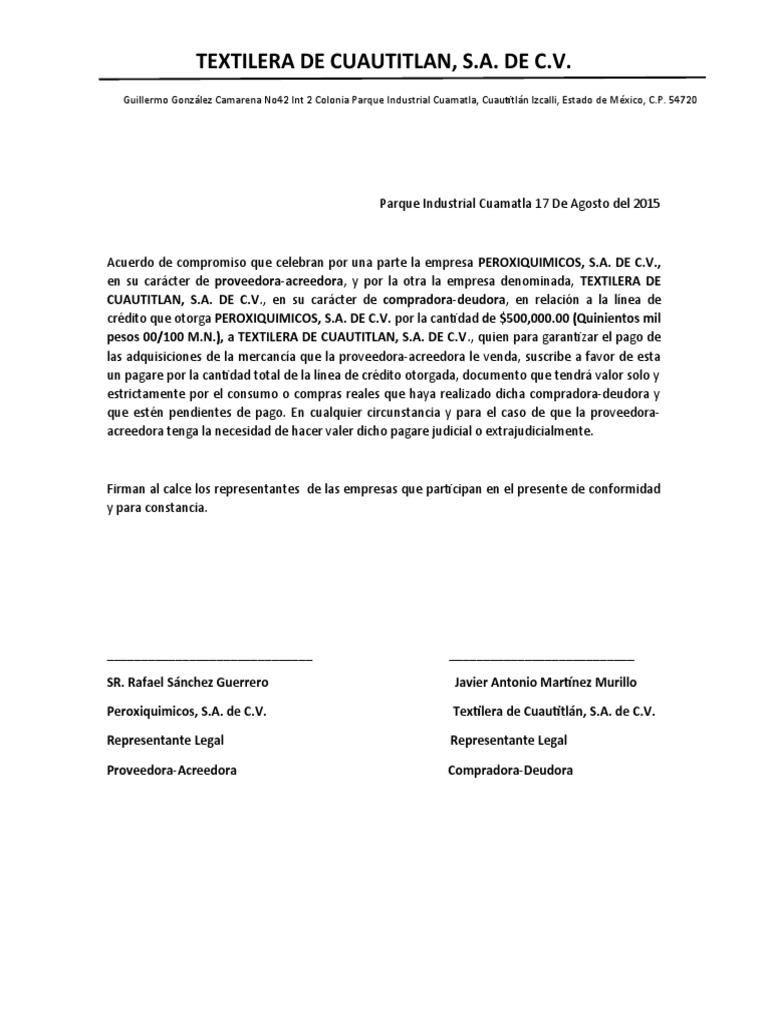Carta Pagare | PDF
