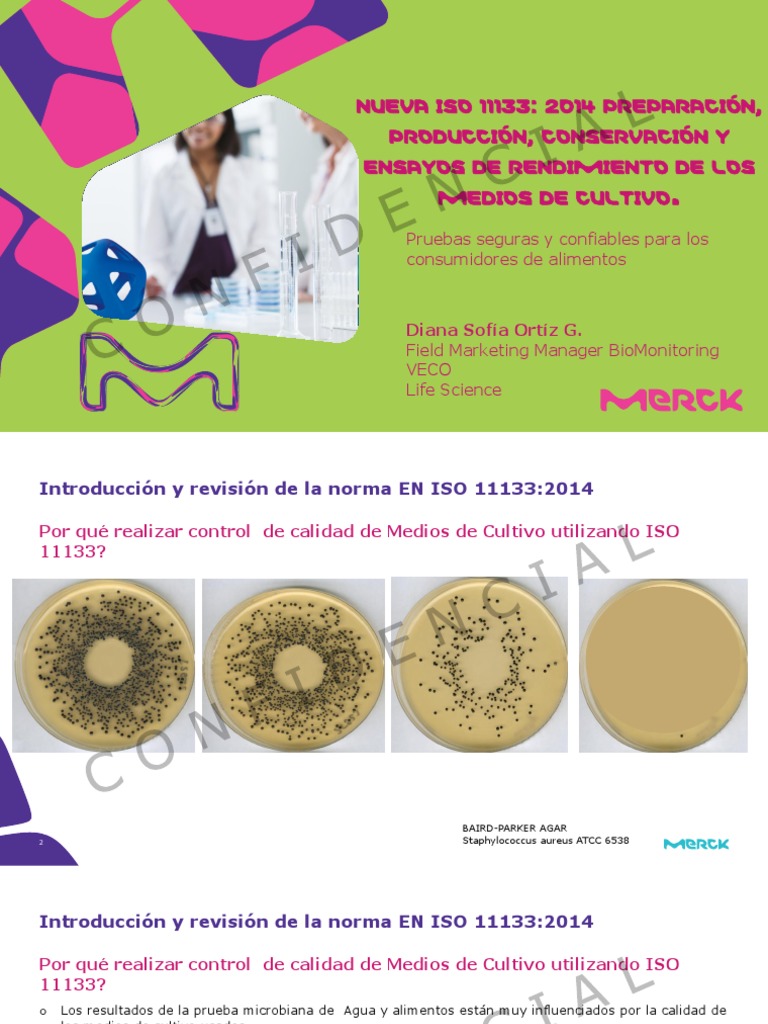 Nueva Iso 11133 - 2014 Preparación, Producción, Conservación y Ensayos ...