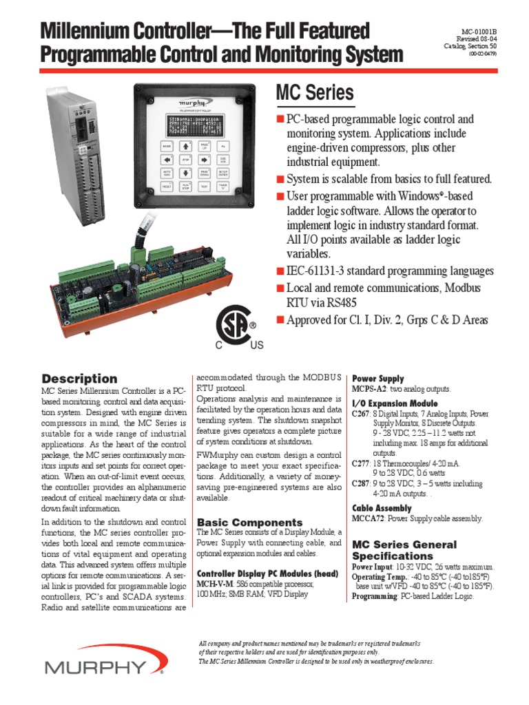 Millennium Controller | PDF | Power Supply | Computer Engineering
