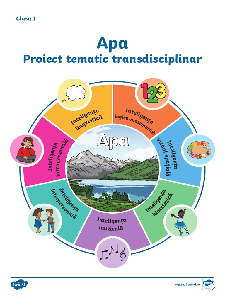 Ro1 T 84 Apa Proiect Tematic Transdisciplinar Pentru Clasa I - Ver - 3 ...