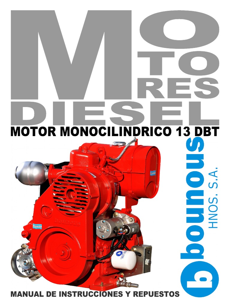 Manual Do Motor Bounous | PDF | Inyección de combustible | Pistón